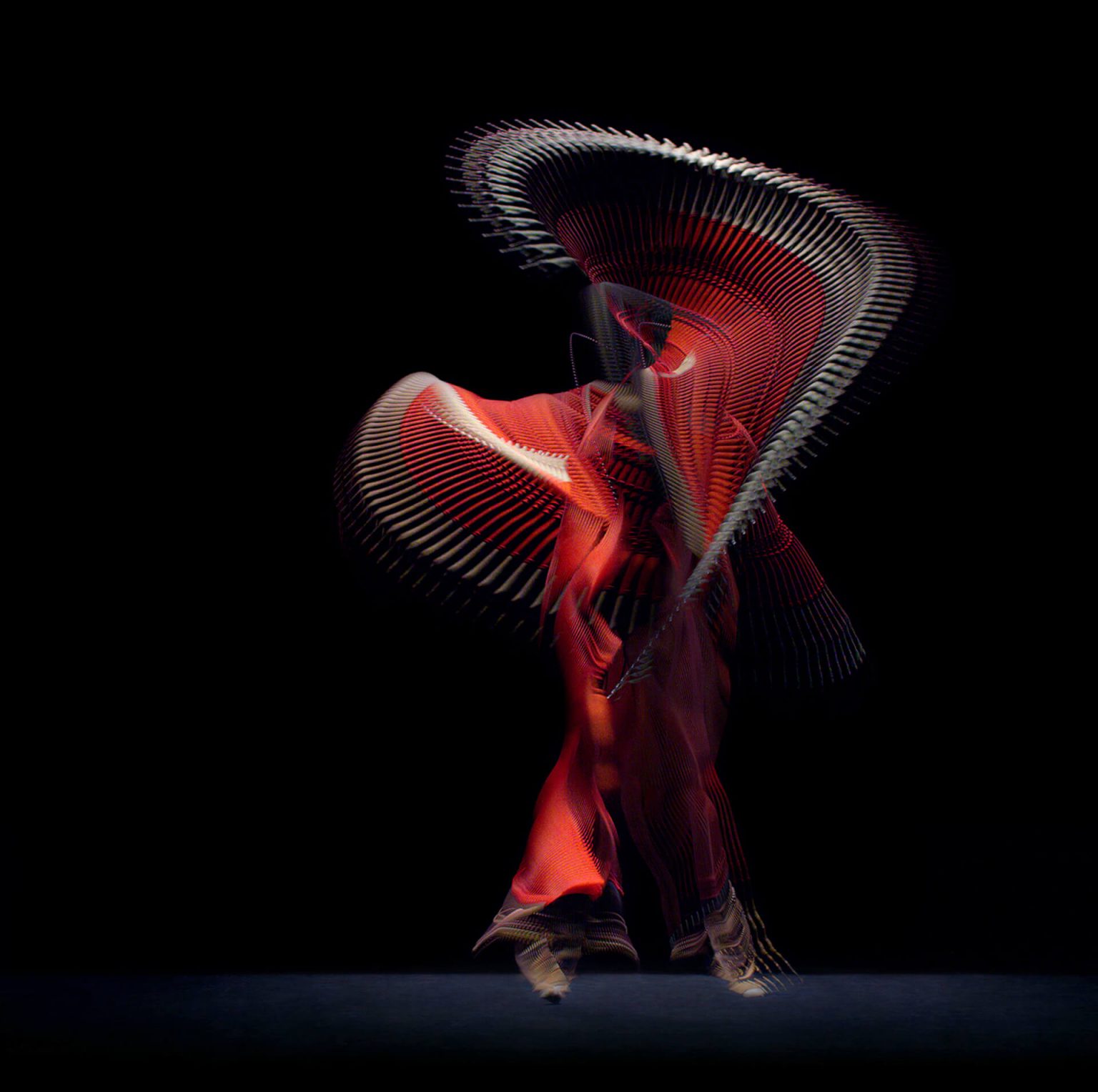 Abstract Dancers Red 4, 2019 – Crane Kalman Brighton